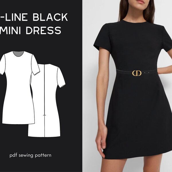 A Line Dress Pattern - Etsy