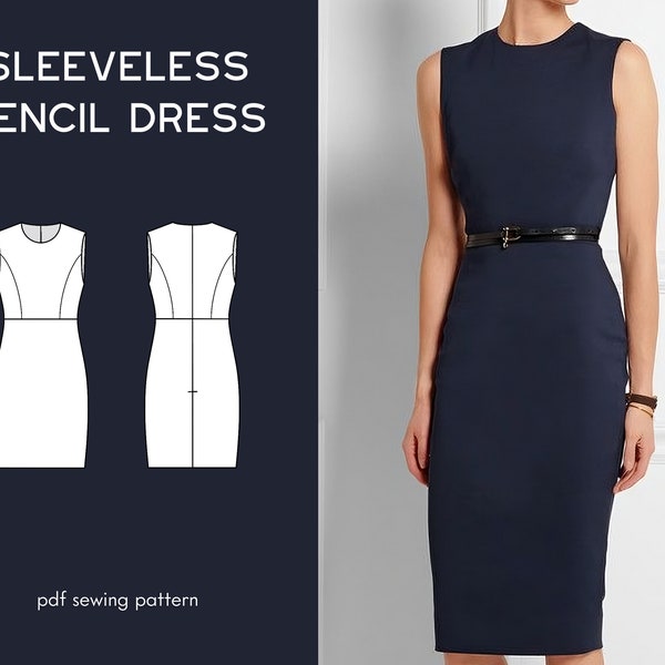 Shift Dress Pattern - Etsy