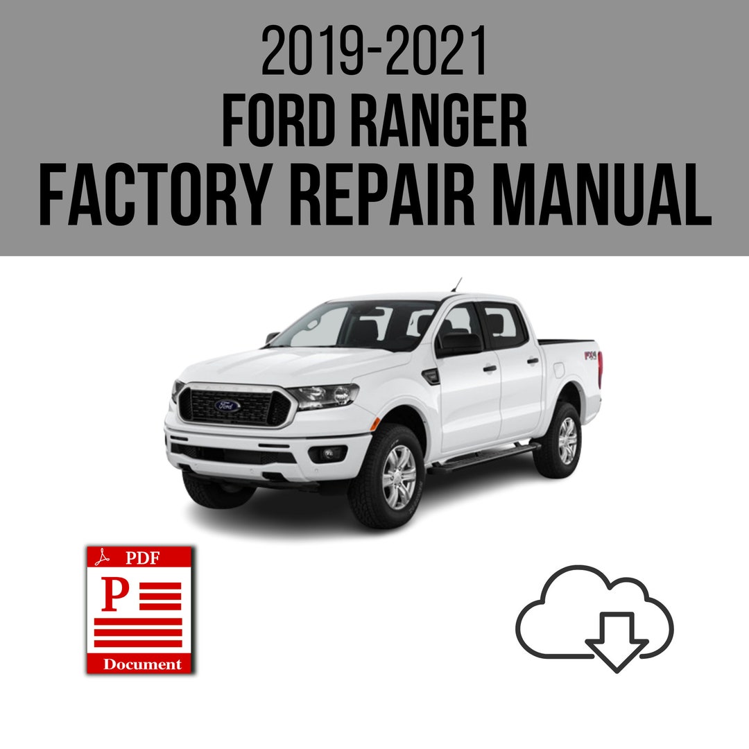 Ford Ranger 2019-2021 Workshop Service Repair Manual Download - Etsy
