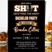Bachelor Party Invite Bachelor Weekend Bachelor Party Invitation Mens ...