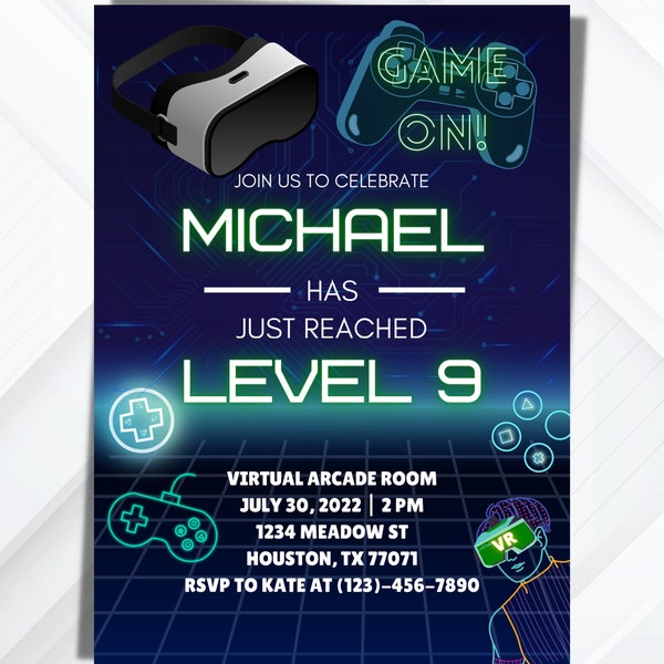 Virtual Reality Party - Etsy