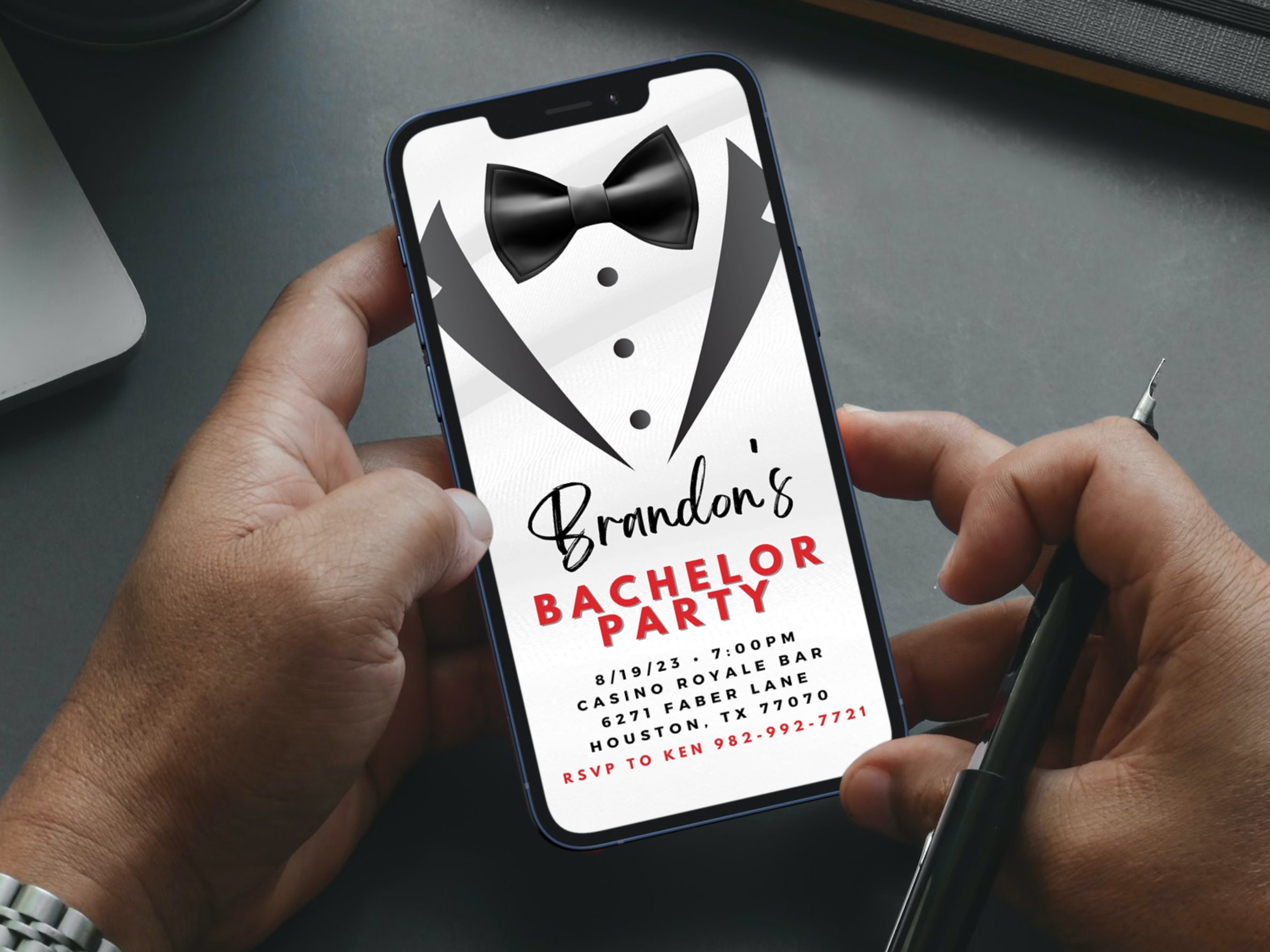 Bachelor Party Invitation | Bachelor Weekend | Bachelor Party Evite ...