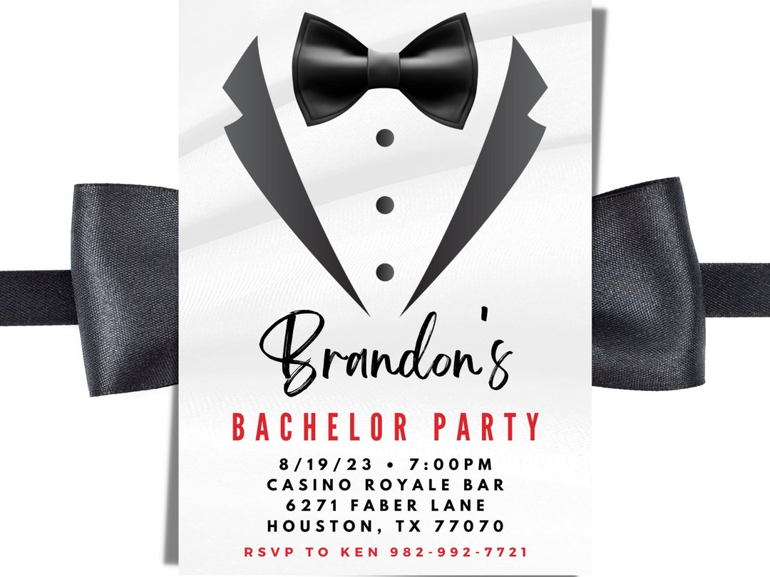 Bachelor Party Invite | Bachelor Weekend | Guys Weekend | Bachelor ...