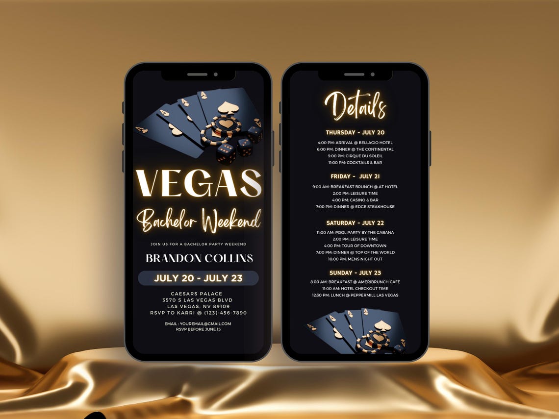 Bachelor Weekend | Bachelor Itinerary | Vegas Itinerary | Las Vegas ...