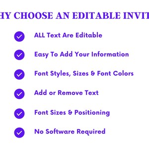 Electronic Birthday Party Invitation, Digital Text Invitation, Women ...