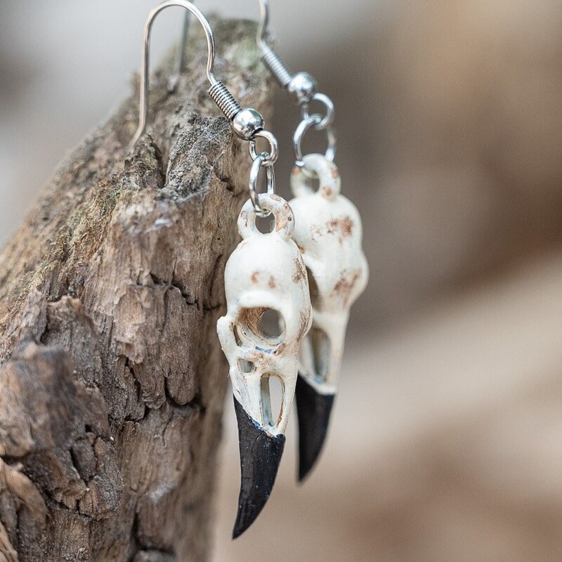 Bone Earrings - Etsy