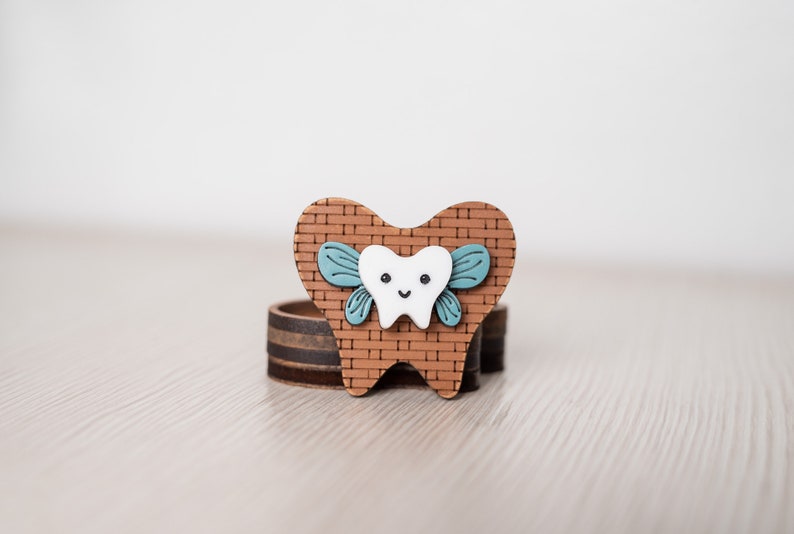 Laser Cut Tooth Fairy Box: Painted Wood Keepsake - Etsy