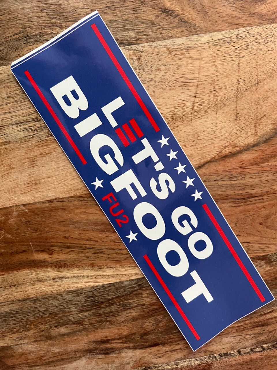 Let's Go Bigfoot Funny Bumper Sticker - Etsy