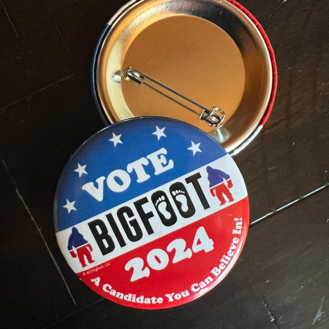 Vote Bigfoot 2024 - Funny Pin | Package of 3 - Etsy