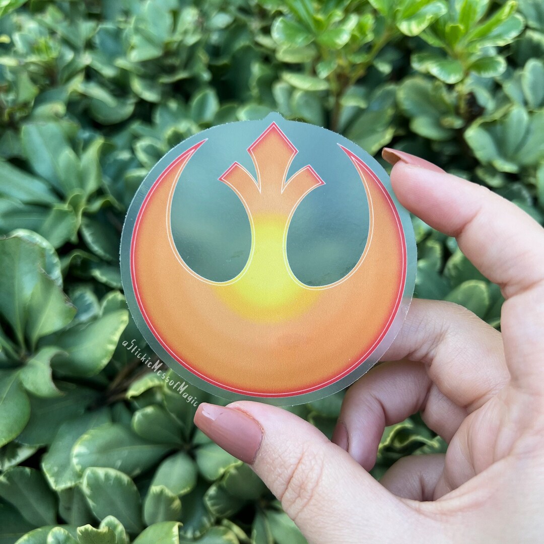 Rebel Alliance Emblem // Ombré Original Trilogy Rebels Star Wars Symbol ...