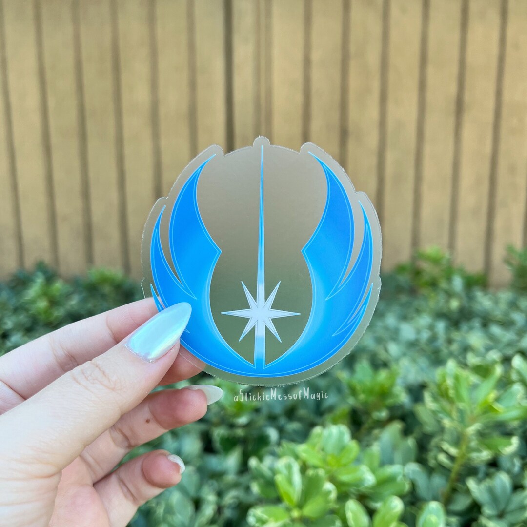 Jedi Emblem // Ombré Prequel Clone Wars Star Wars Jedi Emblem ...