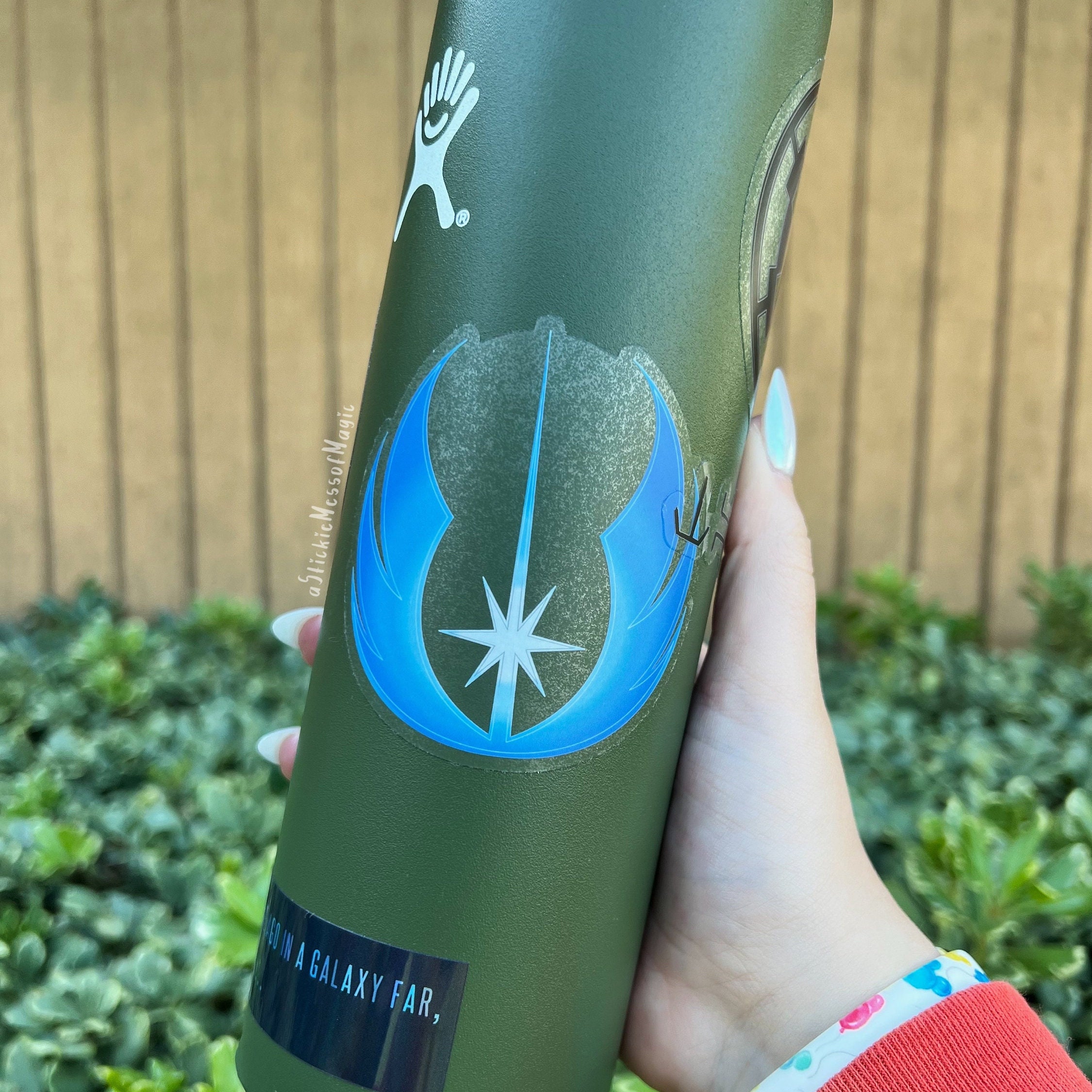Jedi Emblem // Ombré Prequel Clone Wars Star Wars Jedi Emblem ...