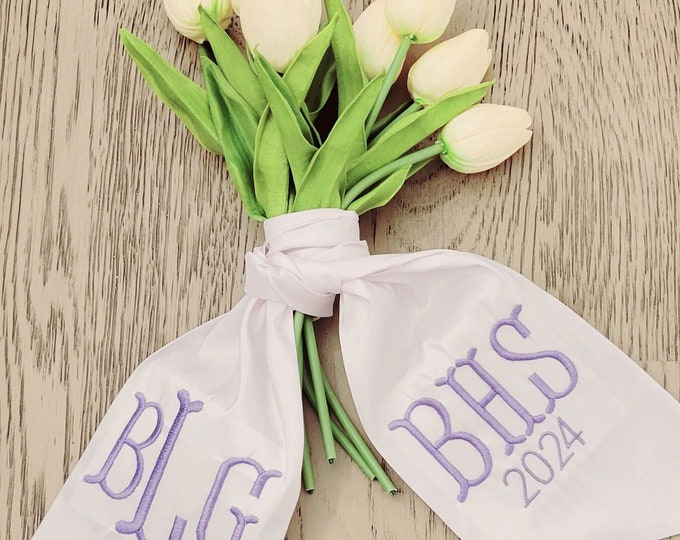 School Bouquet Sash, Prom, 4 Inch Wide, Homecoming, Graduation, Floral ...