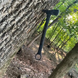 Hand Forged Wrench Tomahawk - Etsy