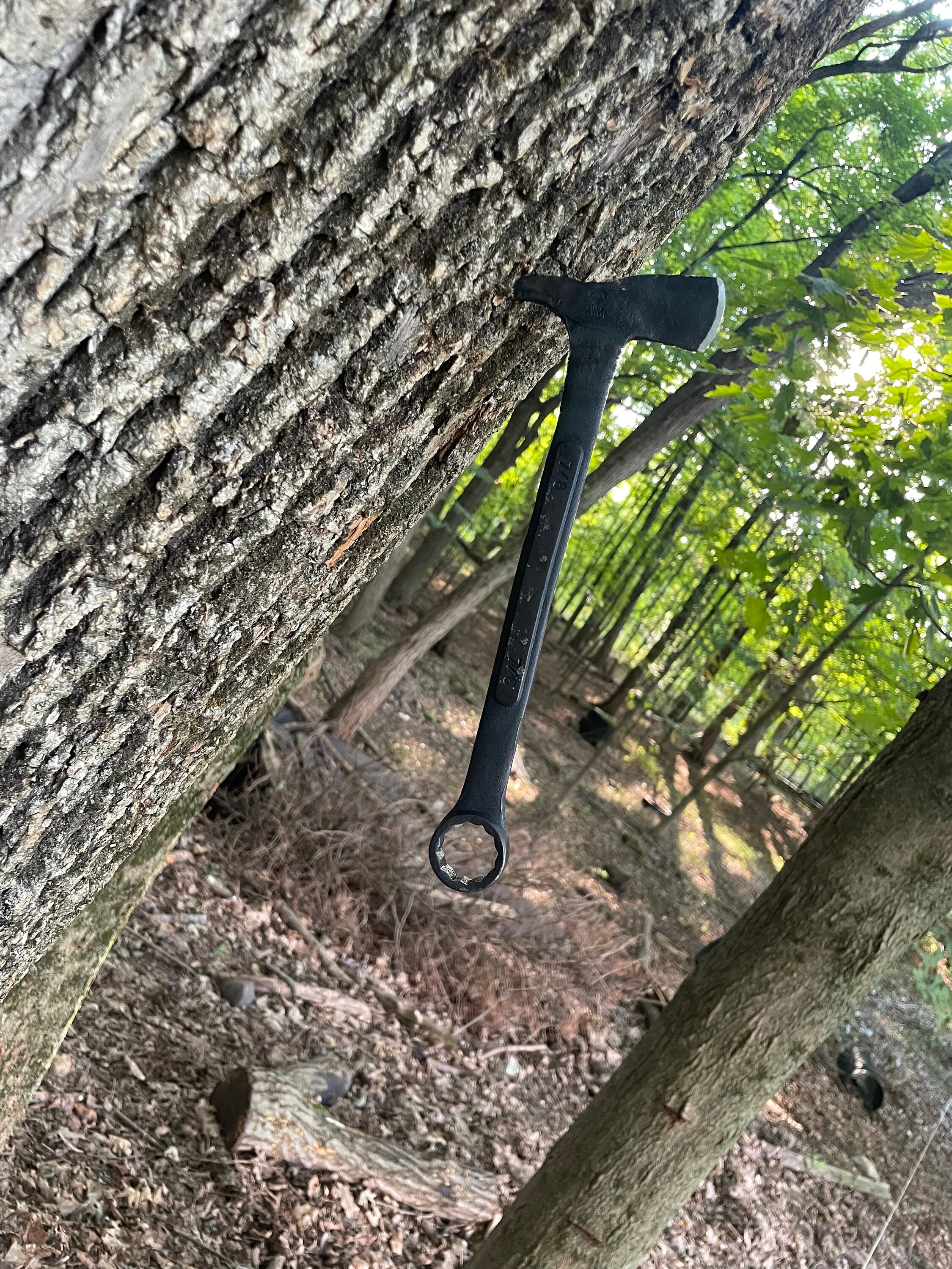 Hand Forged Wrench Tomahawk - Etsy