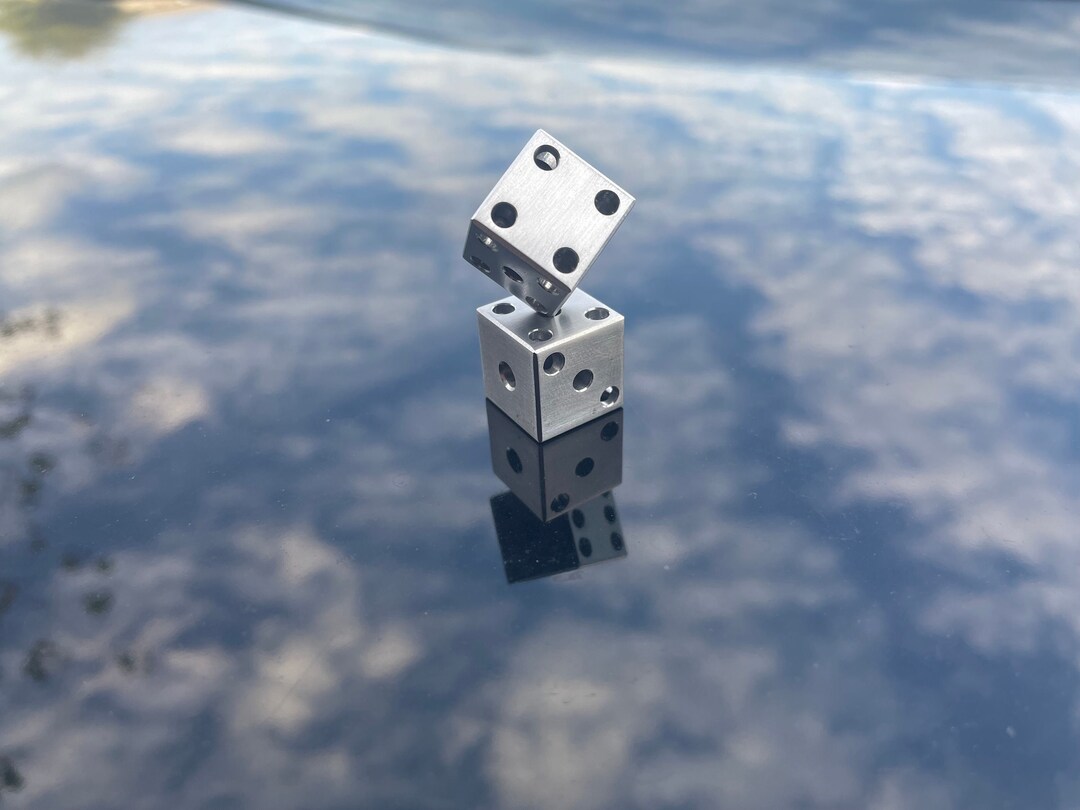Aluminum Dice, Metal Dice, the Holed 6d Dice - Etsy