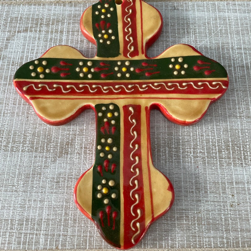 Ceramic Cross - Etsy