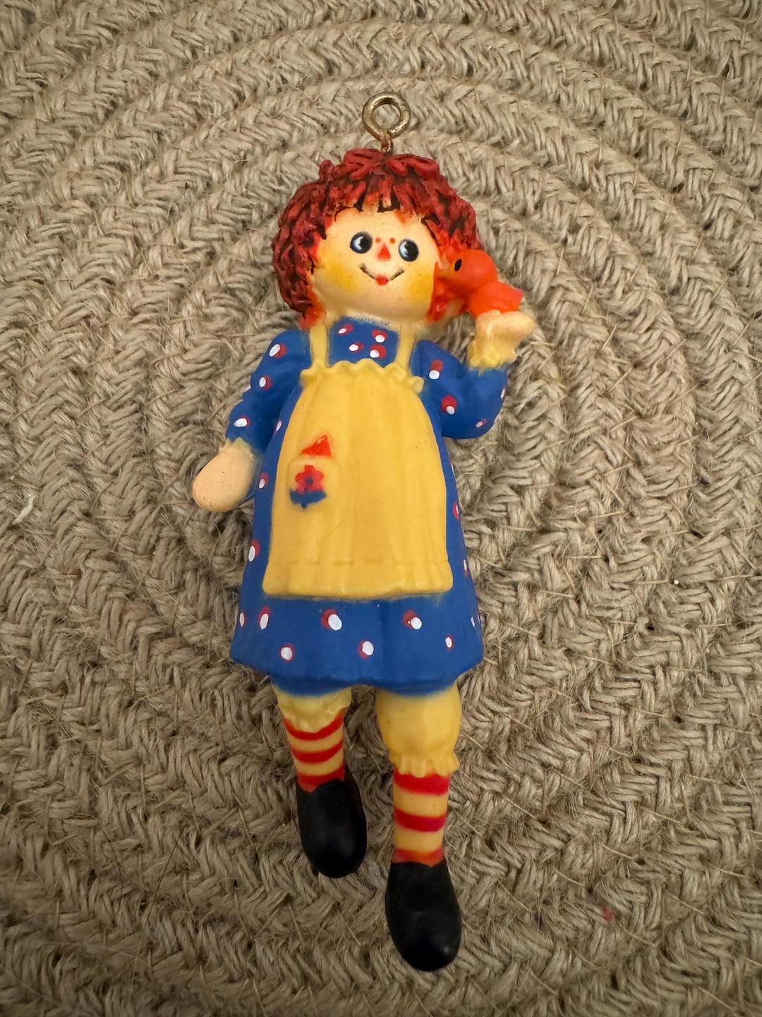 1975 Raggedy Ann Hallmark Keepsake Ornament Christmas - Etsy