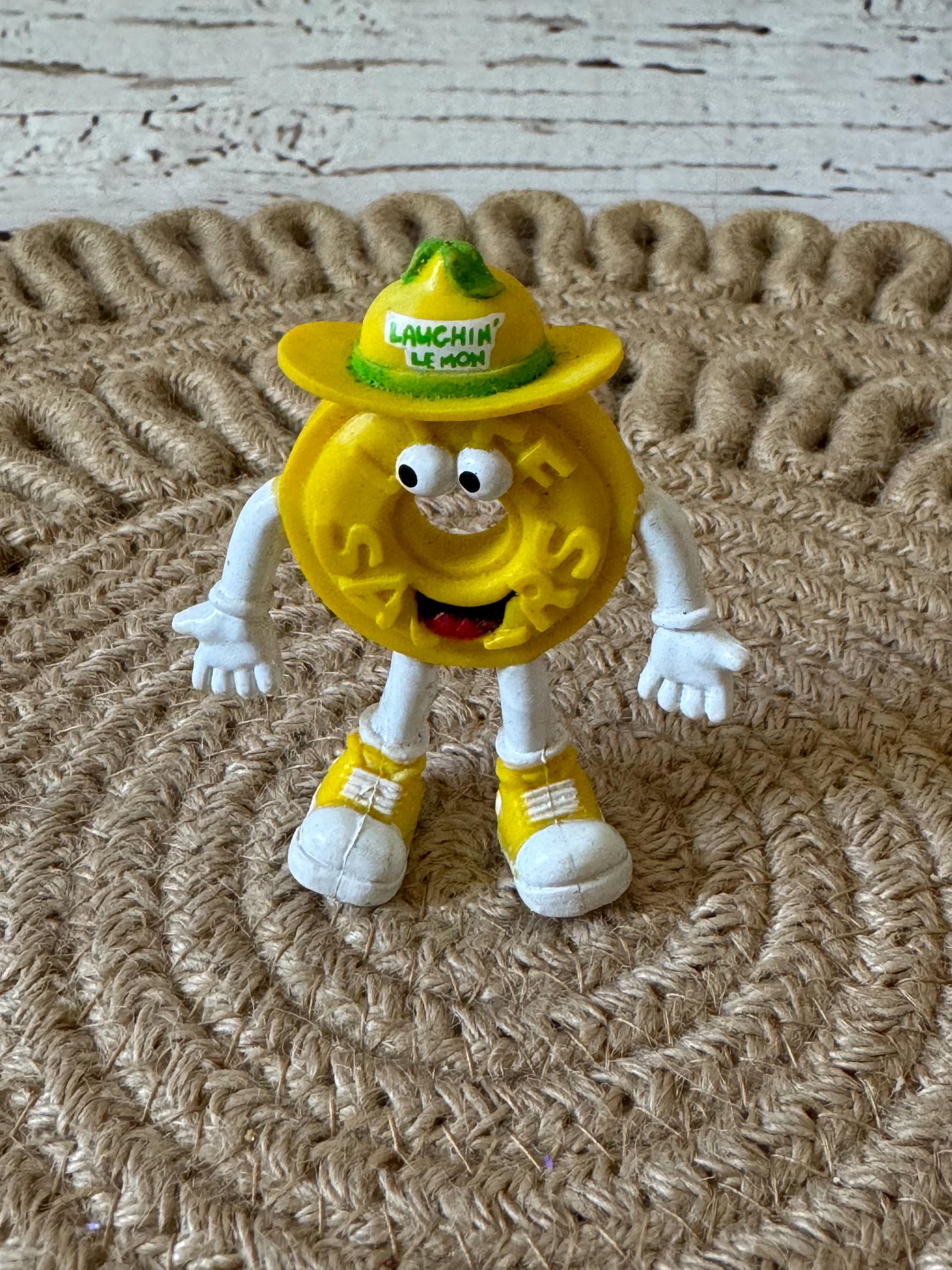 Life Savers Laughin Lemon Toy Rubber Figure Promotional Ad Promo Candy ...