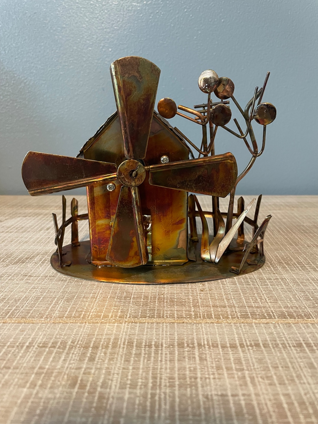 Berkeley Designs Copper Windmill Music Box, It’s A Small World - Etsy