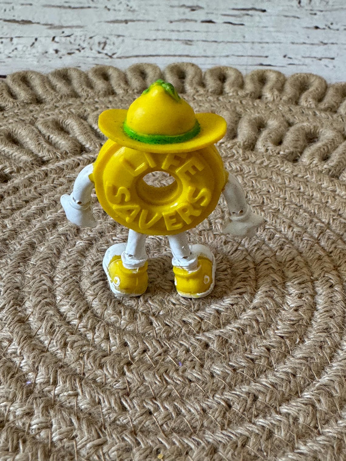 Life Savers Laughin Lemon Toy Rubber Figure Promotional Ad Promo Candy ...