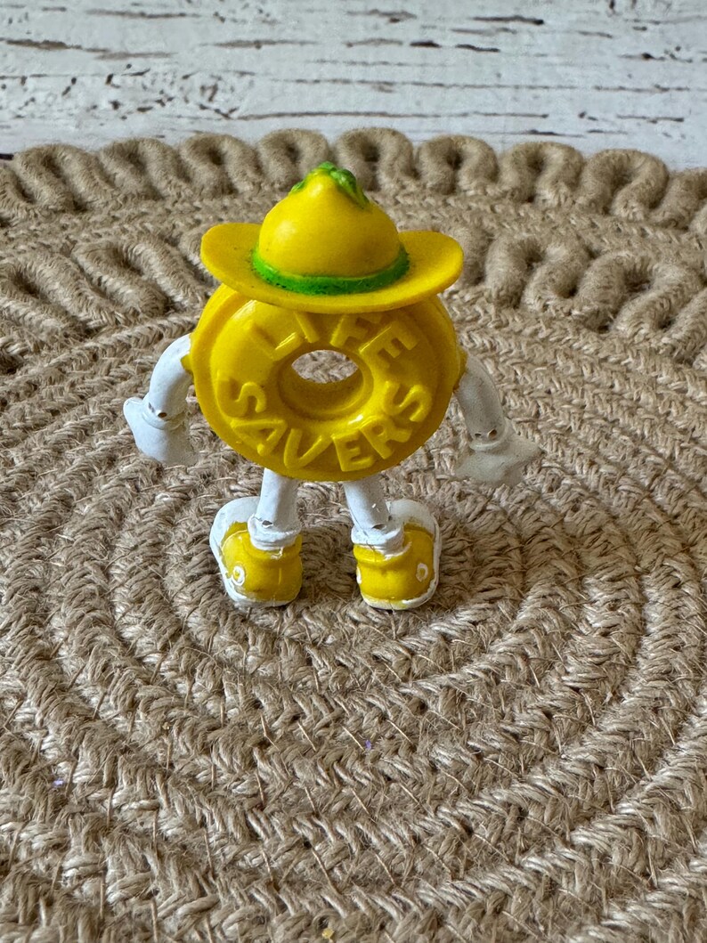 Life Savers Laughin Lemon Toy Rubber Figure Promotional Ad Promo Candy ...
