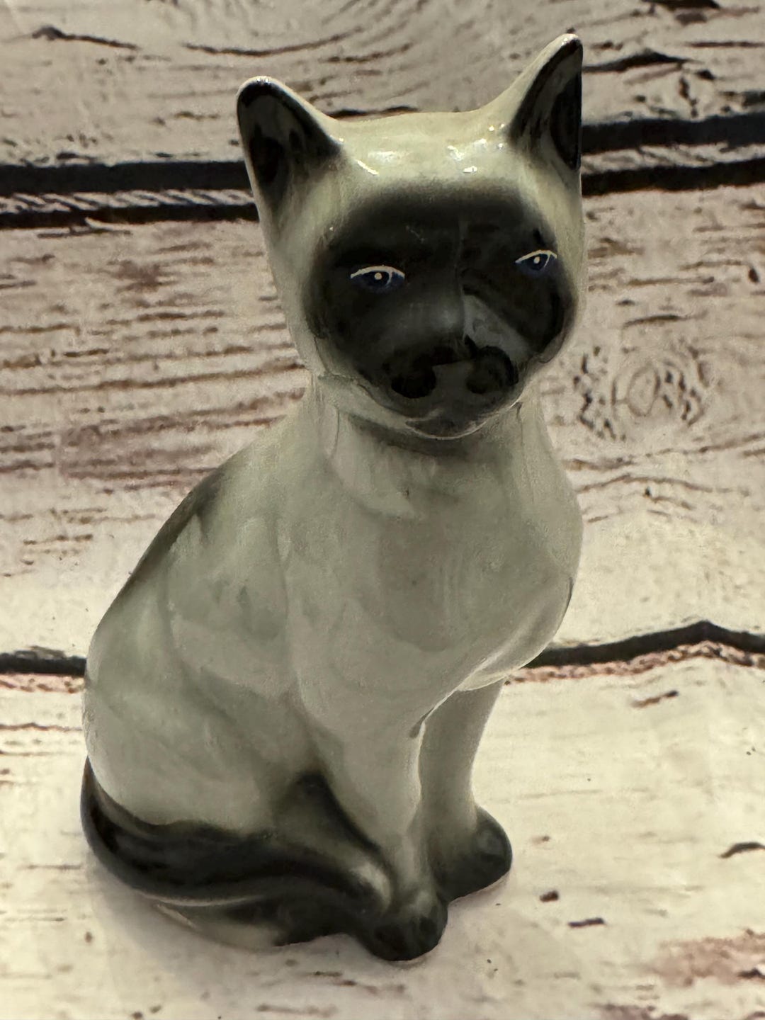Vintage Ceramic Siamese Cat Figurine, Made in Brazil, 7”, Feline - Etsy