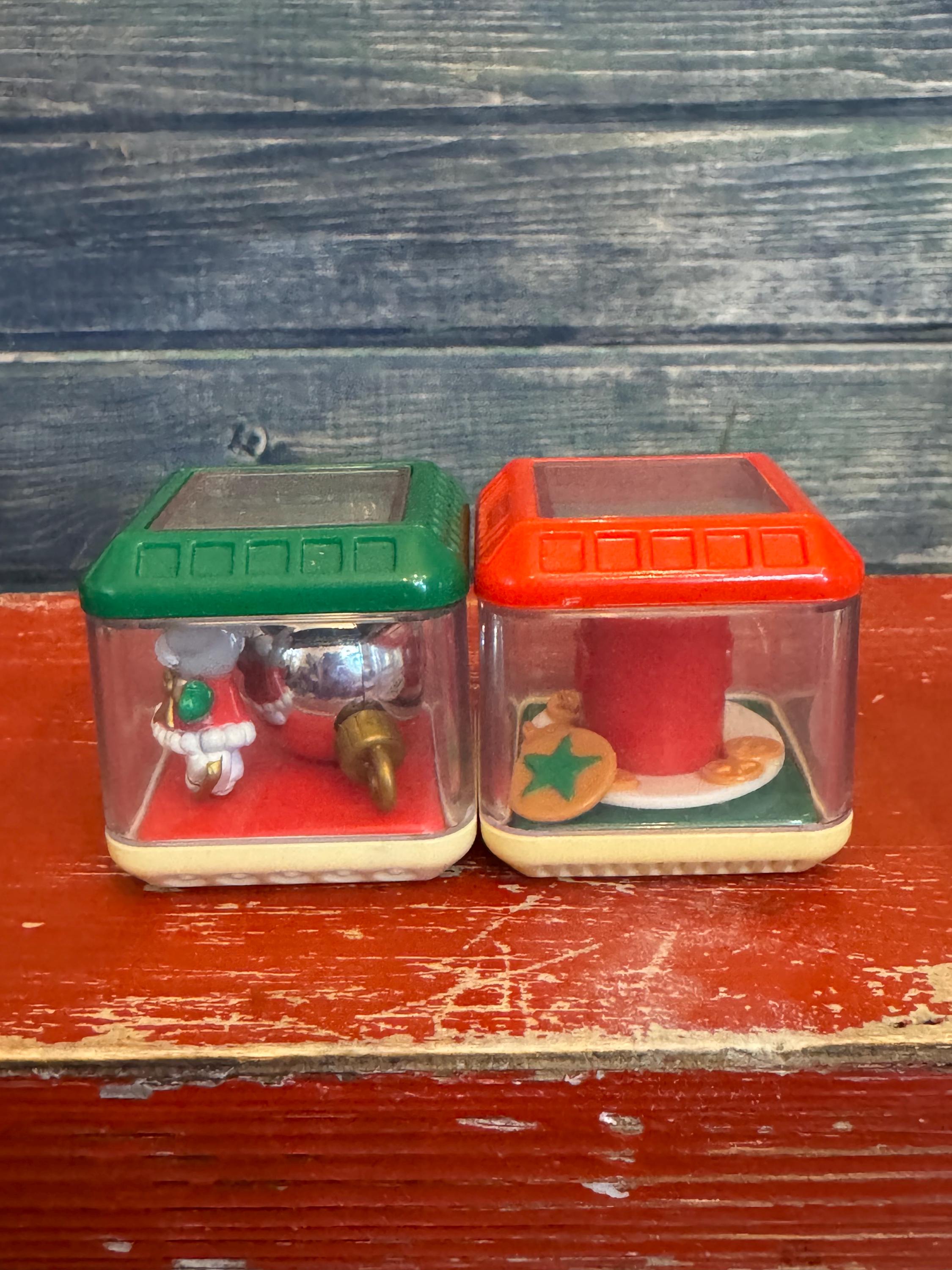Vintage Fisher Price Peek a Boo Christmas Blocks Mouse Mice Hot ...
