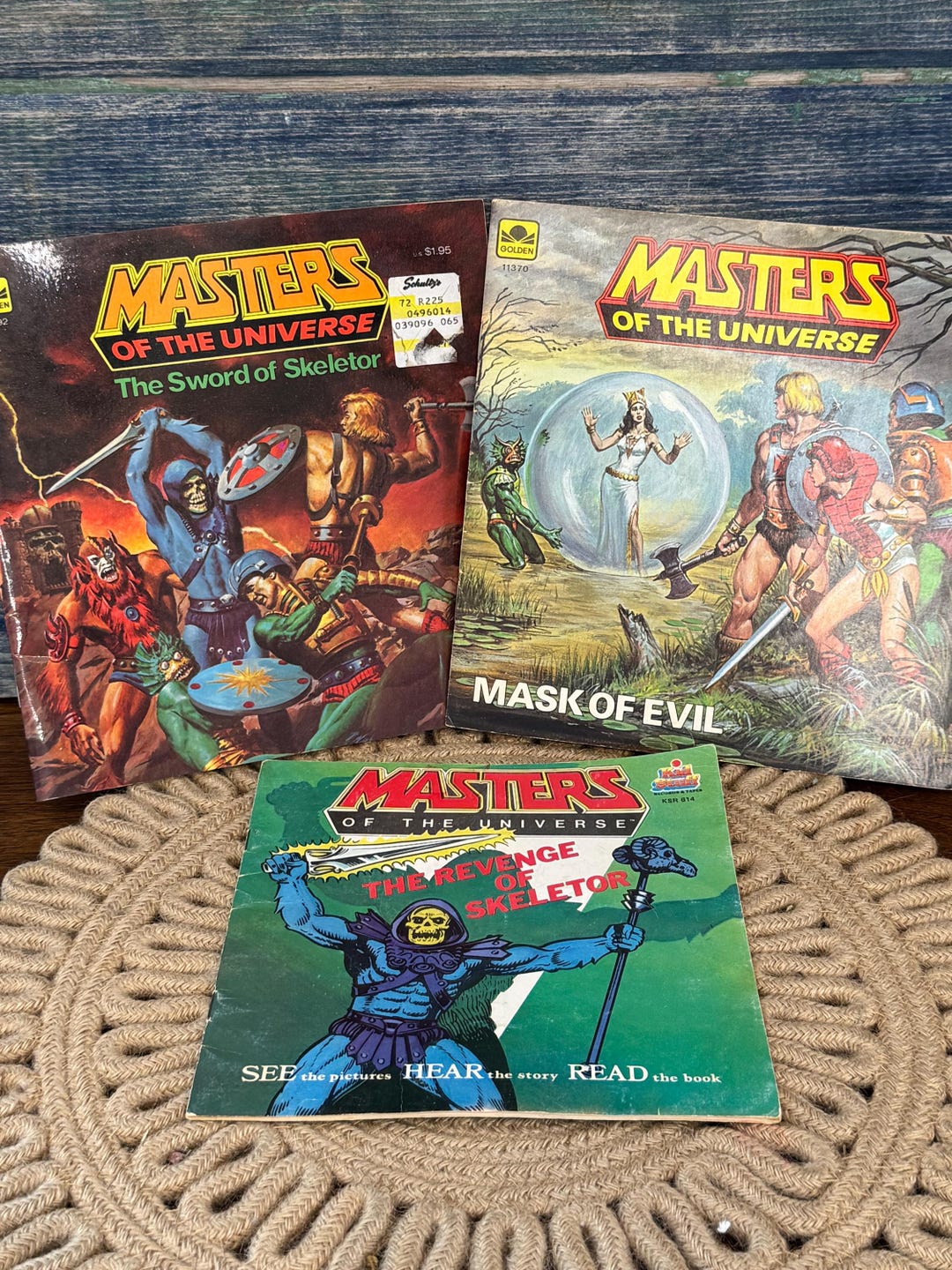 Three Vintage Masters of the Universe Children’s Books, Golden - Etsy