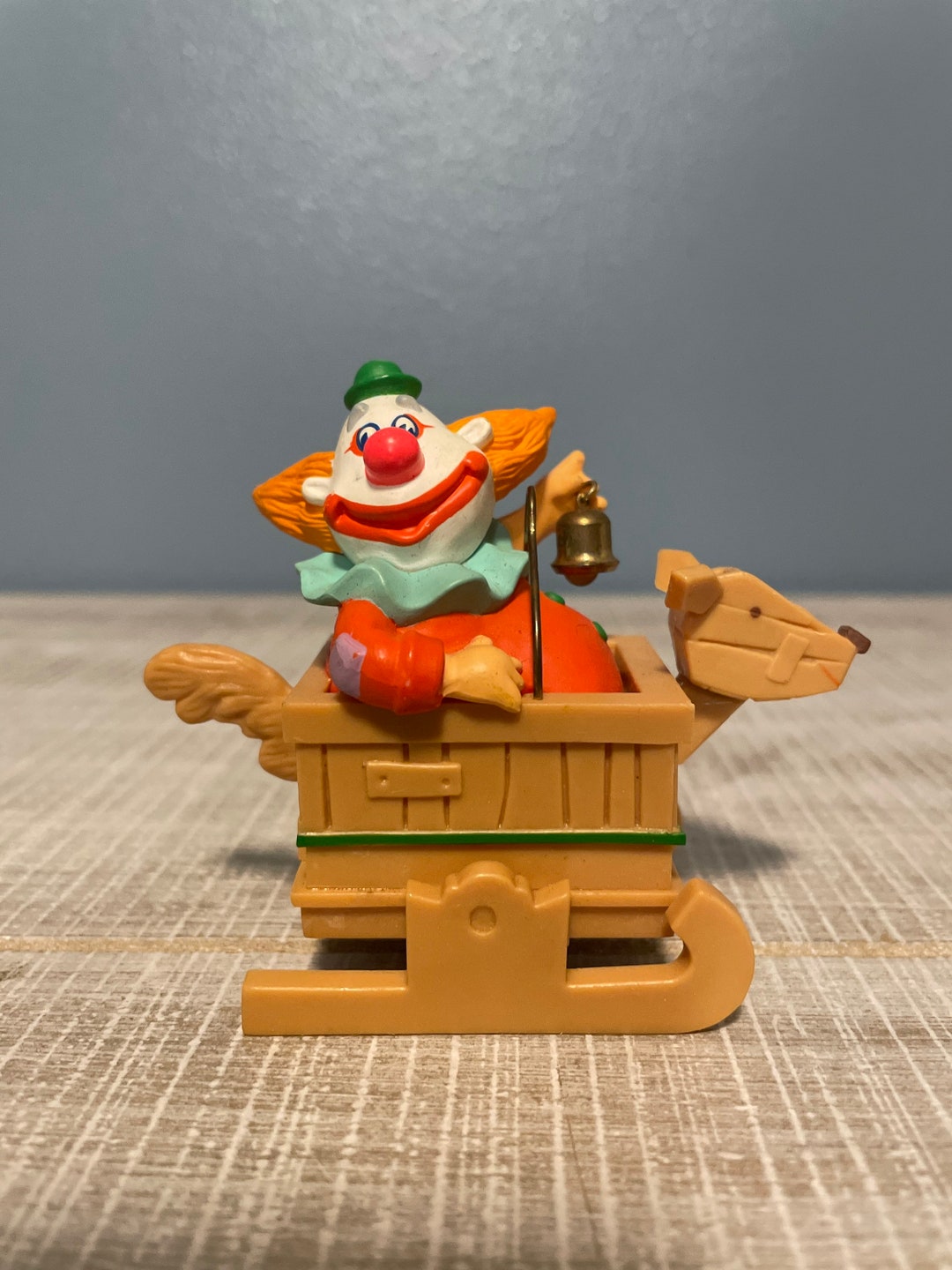 1988 Jingle Bell Clown, Hallmark Christmas Tree Ornament, Musical ...