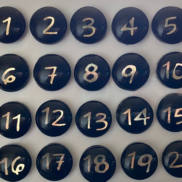 Number Magnets - Etsy