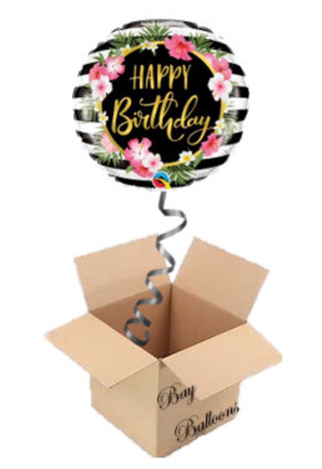 Happy Birthday Balloon in a Box - Etsy