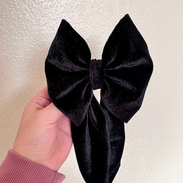 Velvet Bow - Etsy