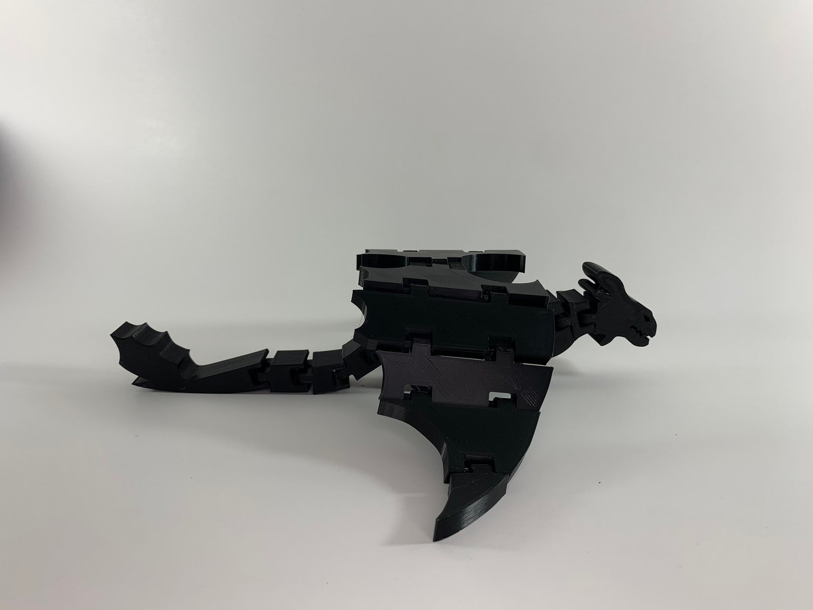 Toothless Flexible Dragon 3d Printed - Etsy