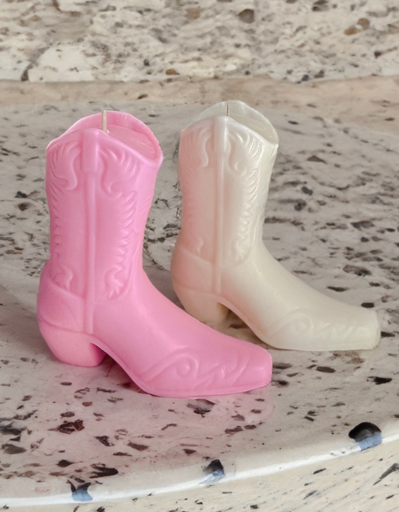 Cowboy Boot Candle Cowgirl Boot Western Decor Aesthetic - Etsy