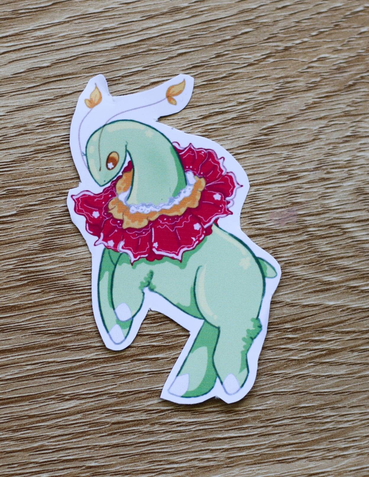 Chikorita Evolution Line Sticker Pack - Etsy