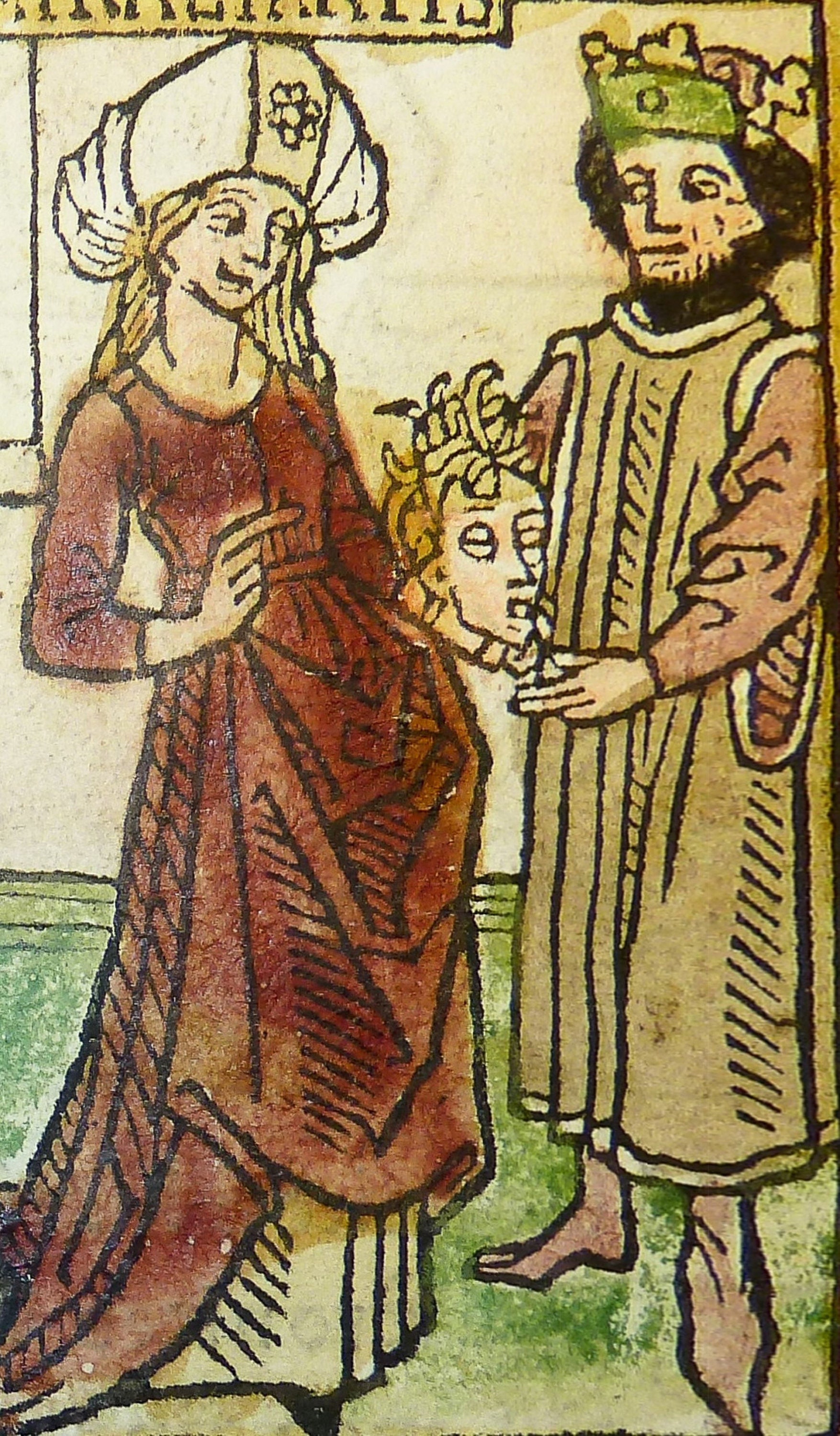 Chiomara 1 Medieval Art Feminist Cross Stitch Pattern From De ...