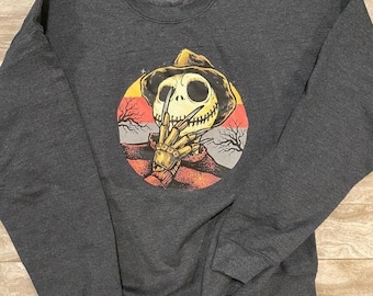 Screen Print Sweater - Etsy