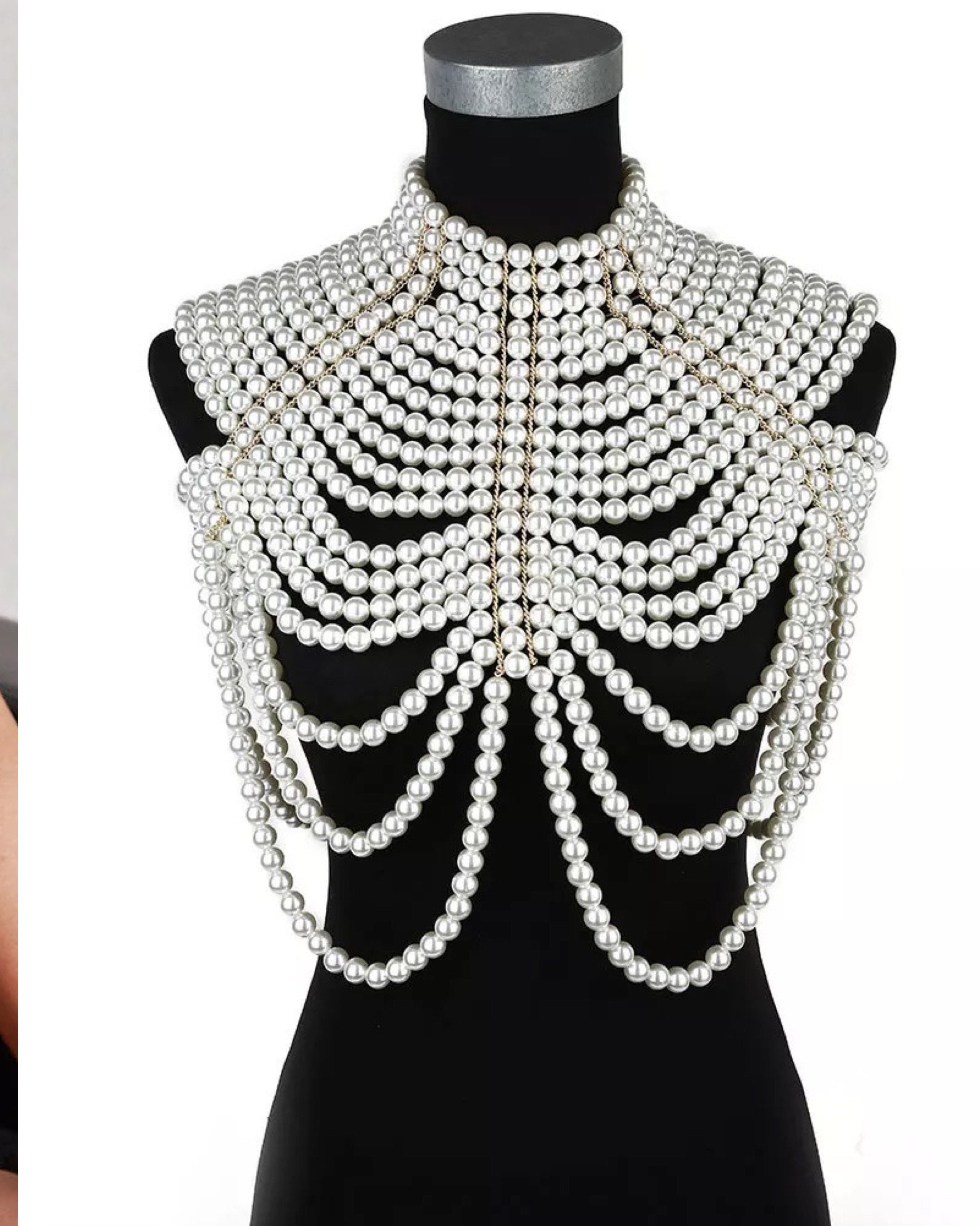 Pearl Beaded Crop Top - Etsy