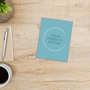 Your Power is Within Digital Art Print | Empowering Message Decor - Etsy