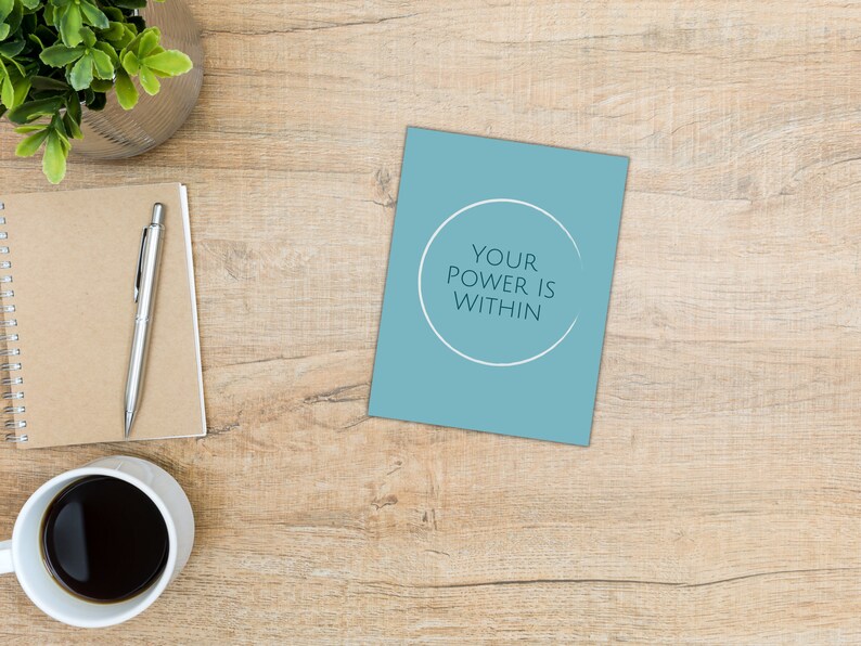 Your Power is Within Digital Art Print | Empowering Message Decor - Etsy