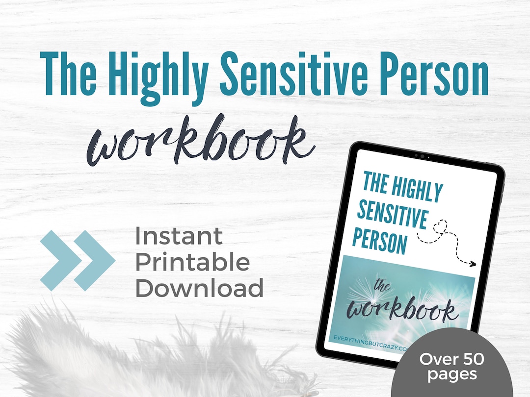 The Highly Sensitive Person Workbook - Etsy