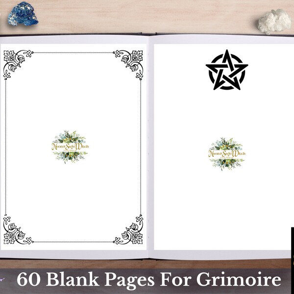 Book of Shadows Printable - Etsy