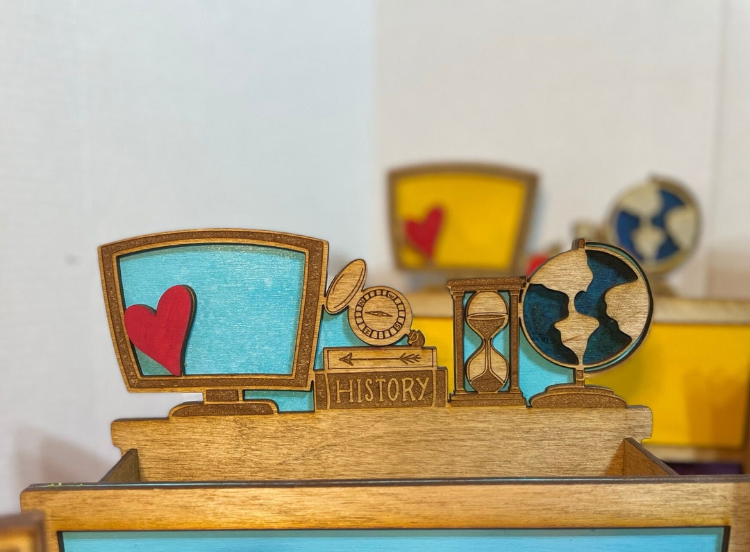 History Teacher Pencil Box - Etsy