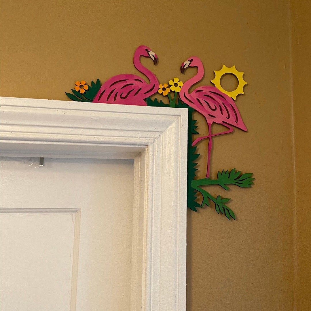 Door Corners Flamingo - Etsy