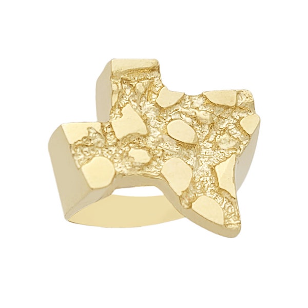 Texas Nugget Ring - Etsy