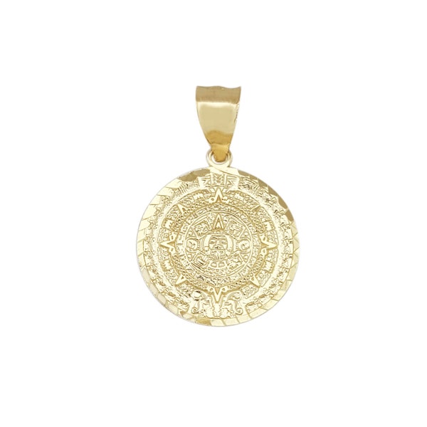 Gold Aztec Pendant - Etsy