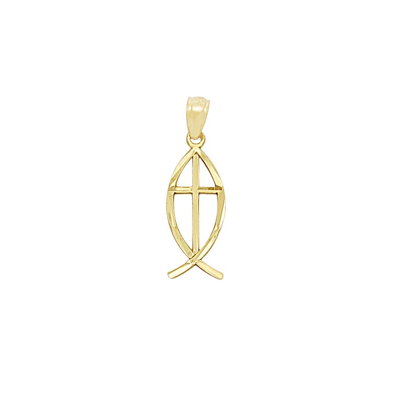 Ichthus Necklace - Etsy