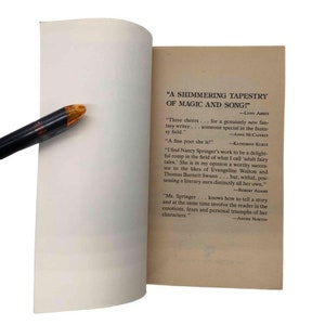 Vintage THE SABLE MOON Nancy Springer Sci-fi Fantasy Book 1st Pocket ...