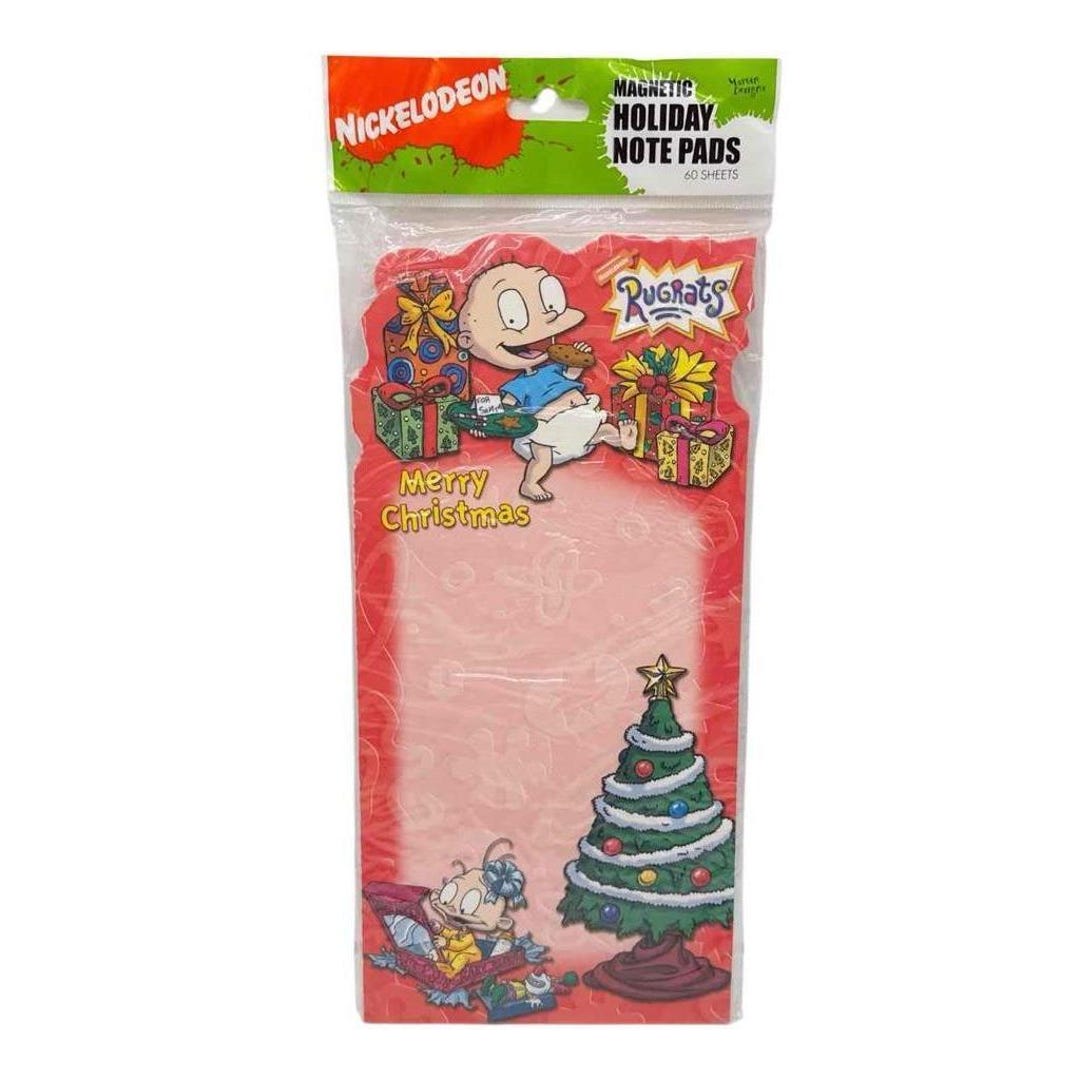 Vintage Nickelodeon Rugrats 10.5" Christmas Magnetic Holiday Notepad ...